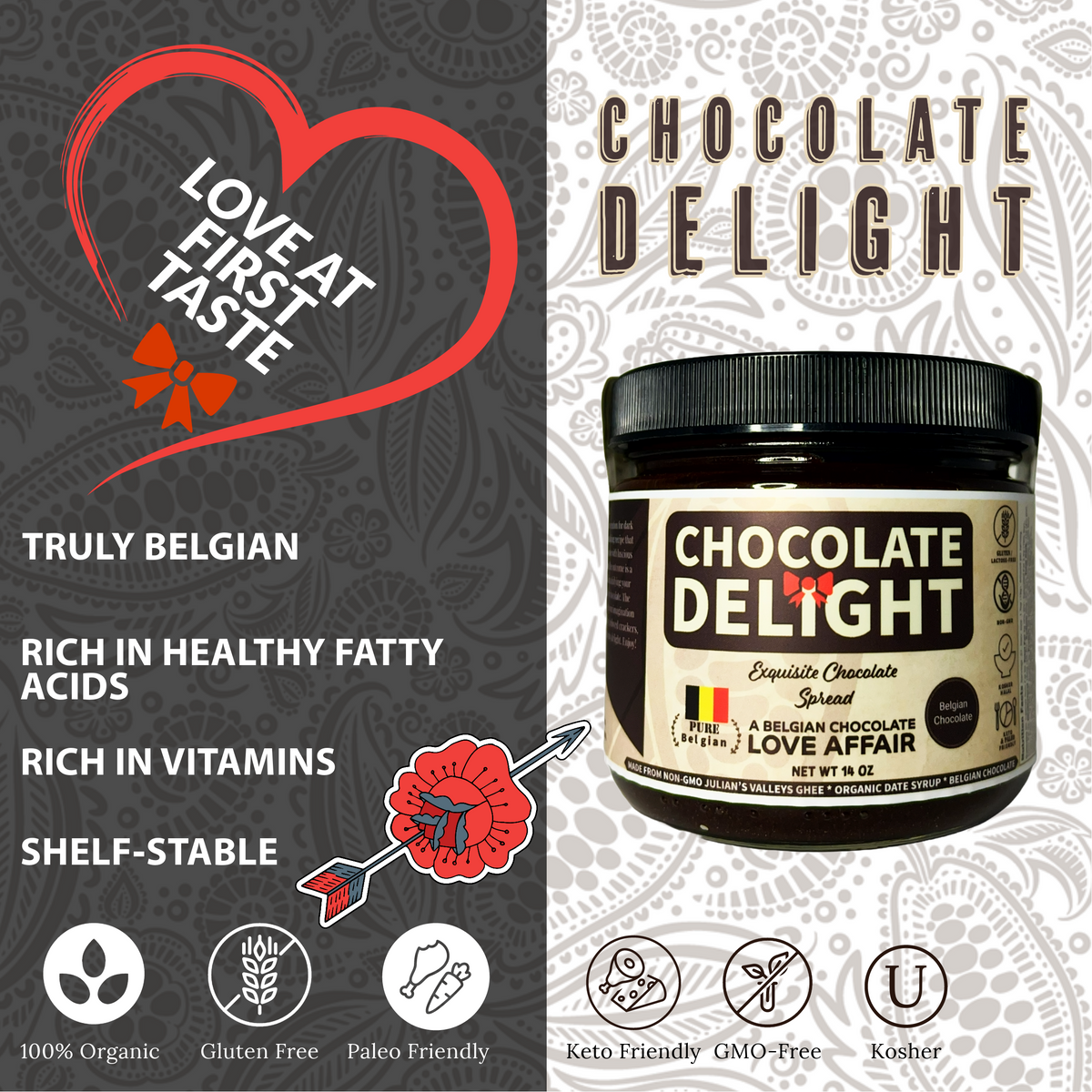 Chocolate Delight 14oz – Julian's Valleys